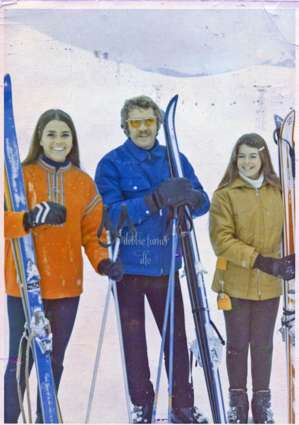 With Steve McQueen and my sister, Michele | Debbie Turner Originals
